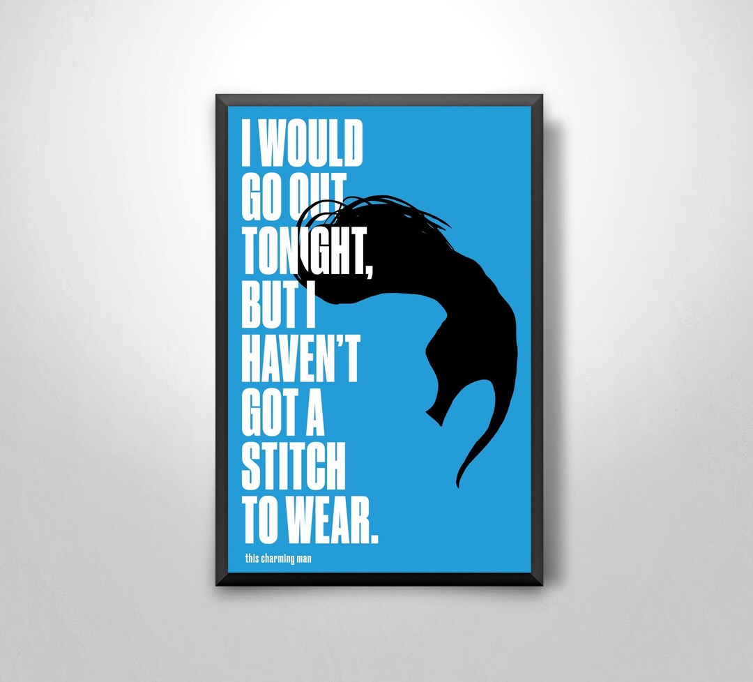 The Smiths (this Charming Man) Wall Art - Etsy