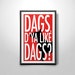 Snatch (dags) Art Print - Etsy