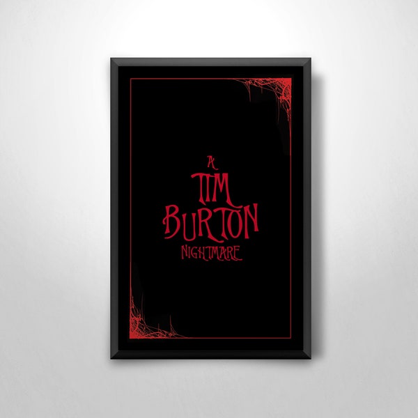 Tim Burton Art - Etsy