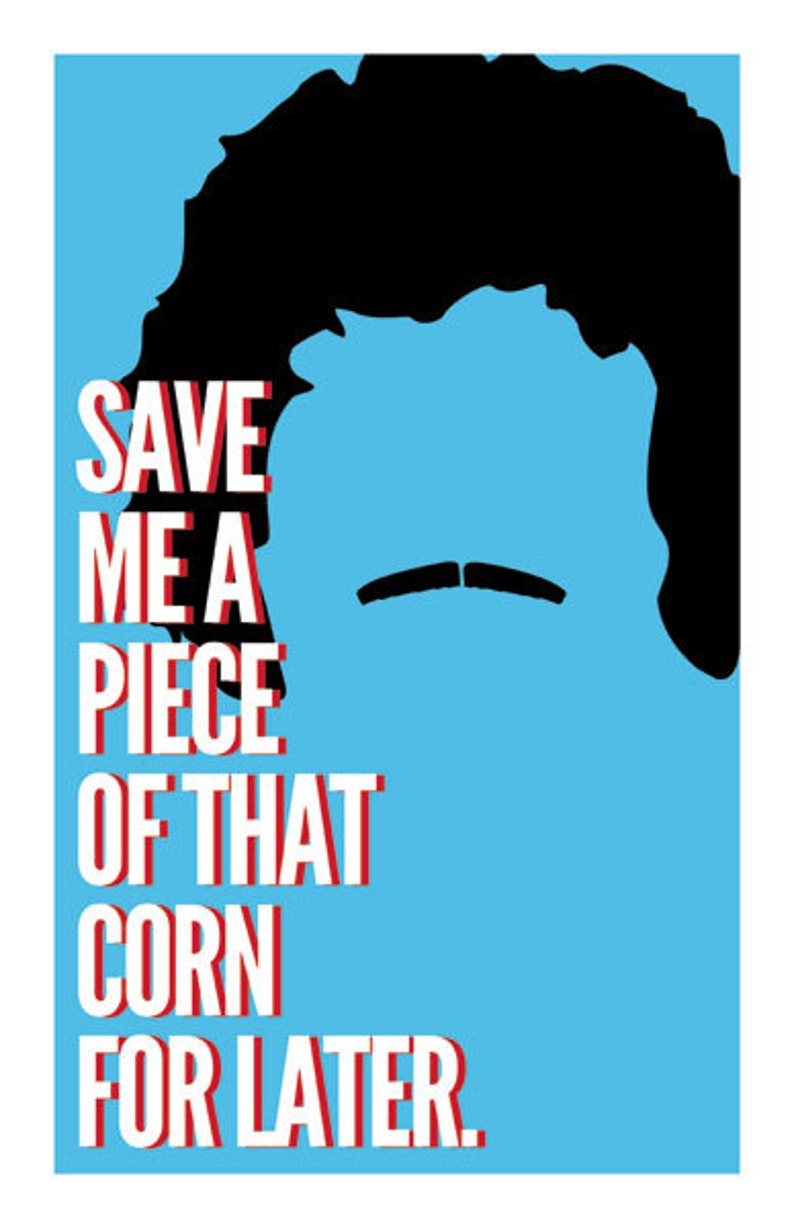 Nacho Libre 'Save Me Some Of That Corn' Art Print | Etsy