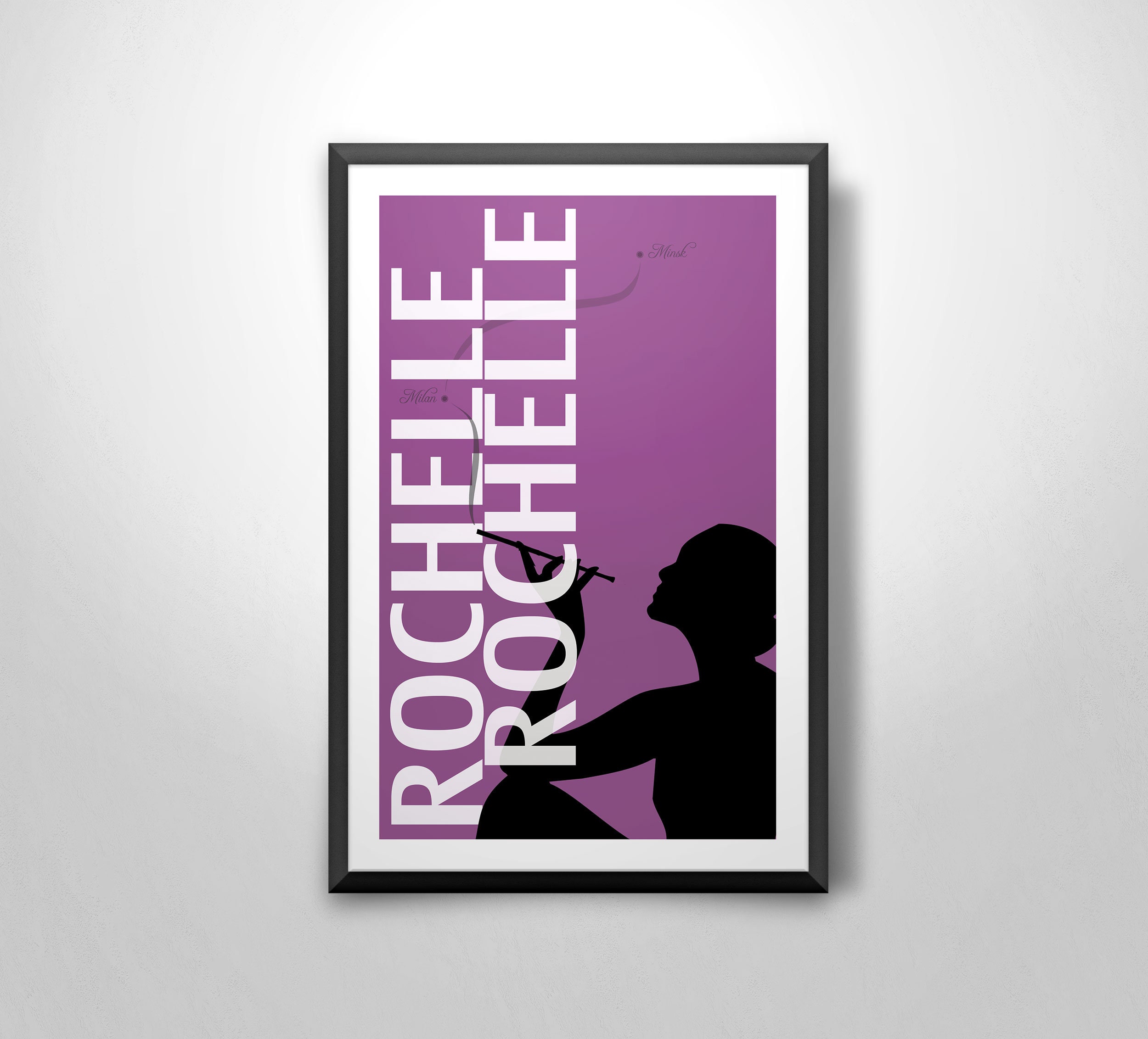 Seinfeld 'rochelle Rochelle' Art Print - Etsy