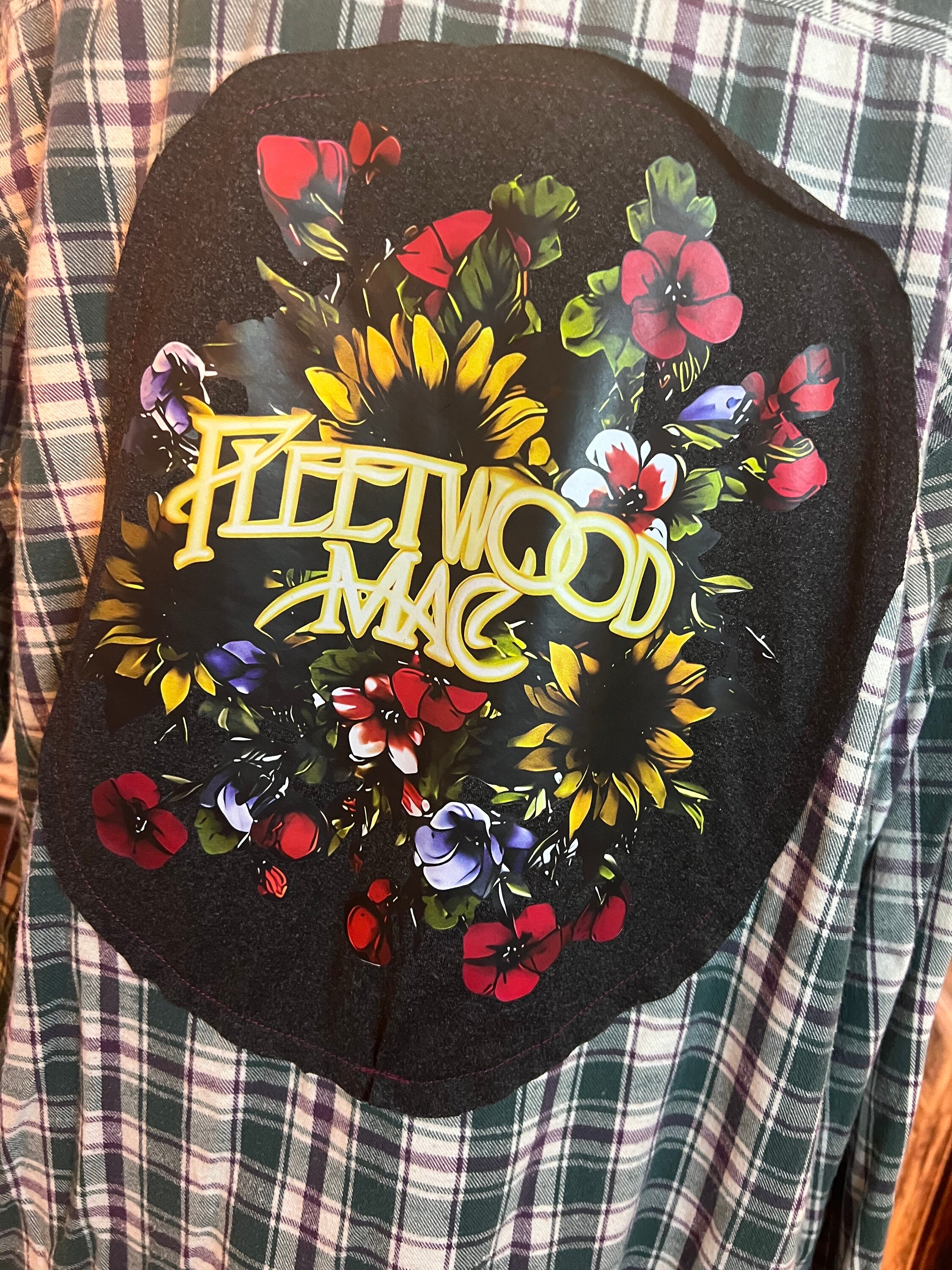 Upcycled Flannel Fleetwood Mac - Etsy