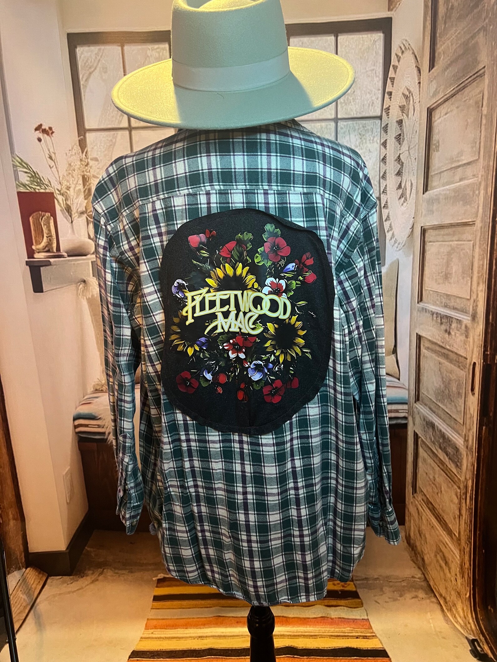 Upcycled Flannel Fleetwood Mac - Etsy