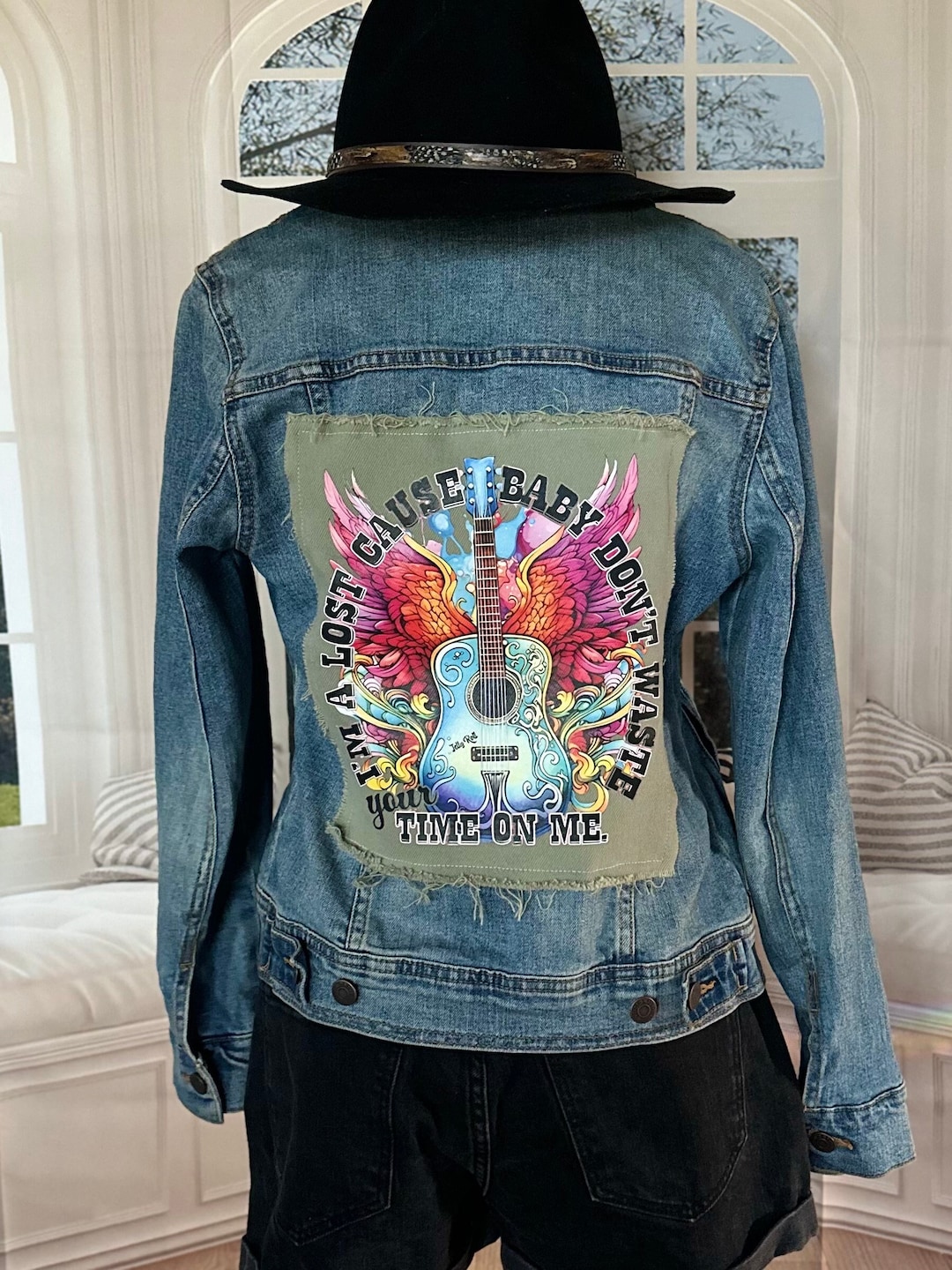 Upcycled Denim Jacket Jelly Roll - Etsy