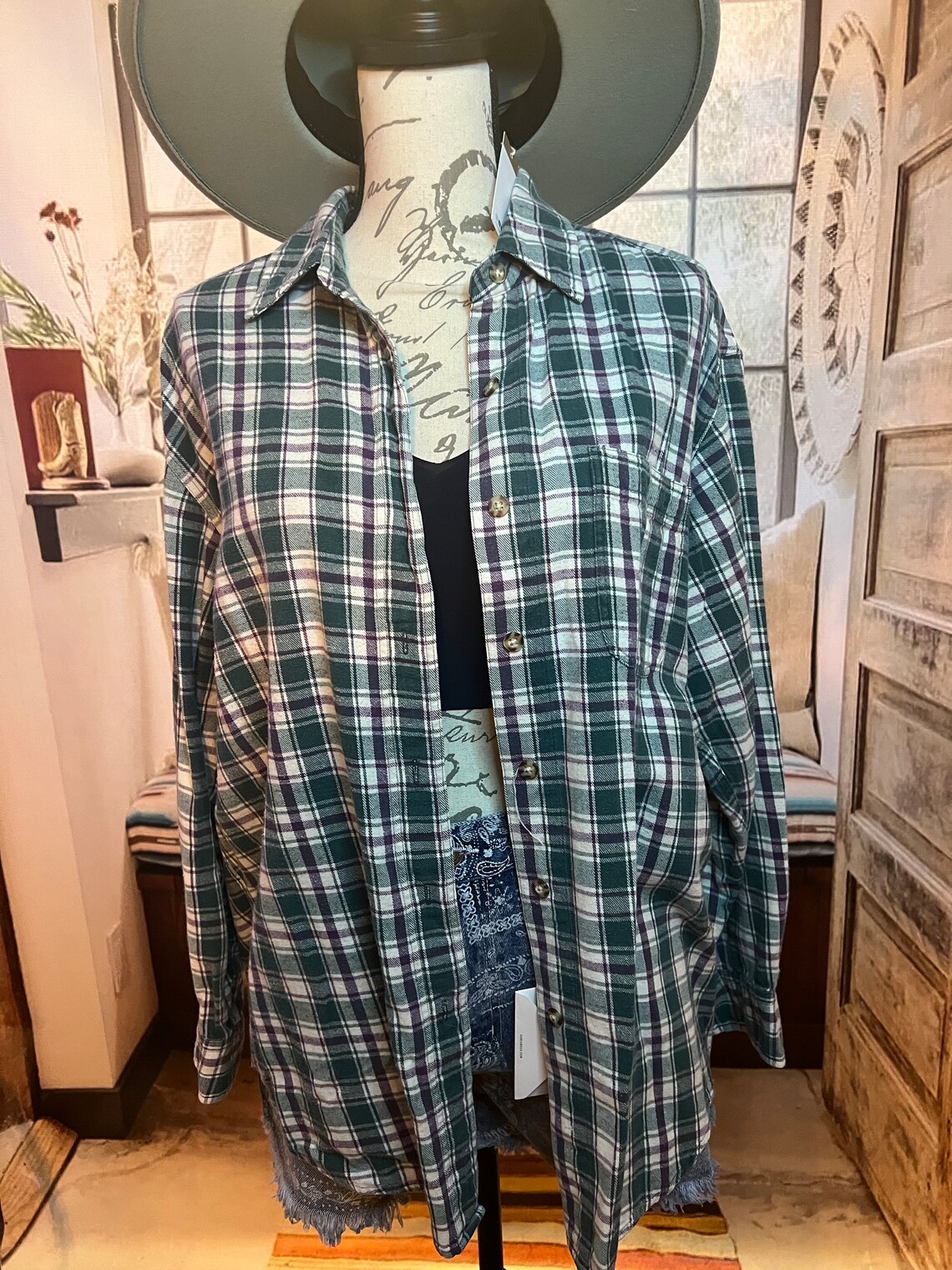 Upcycled Flannel Fleetwood Mac - Etsy