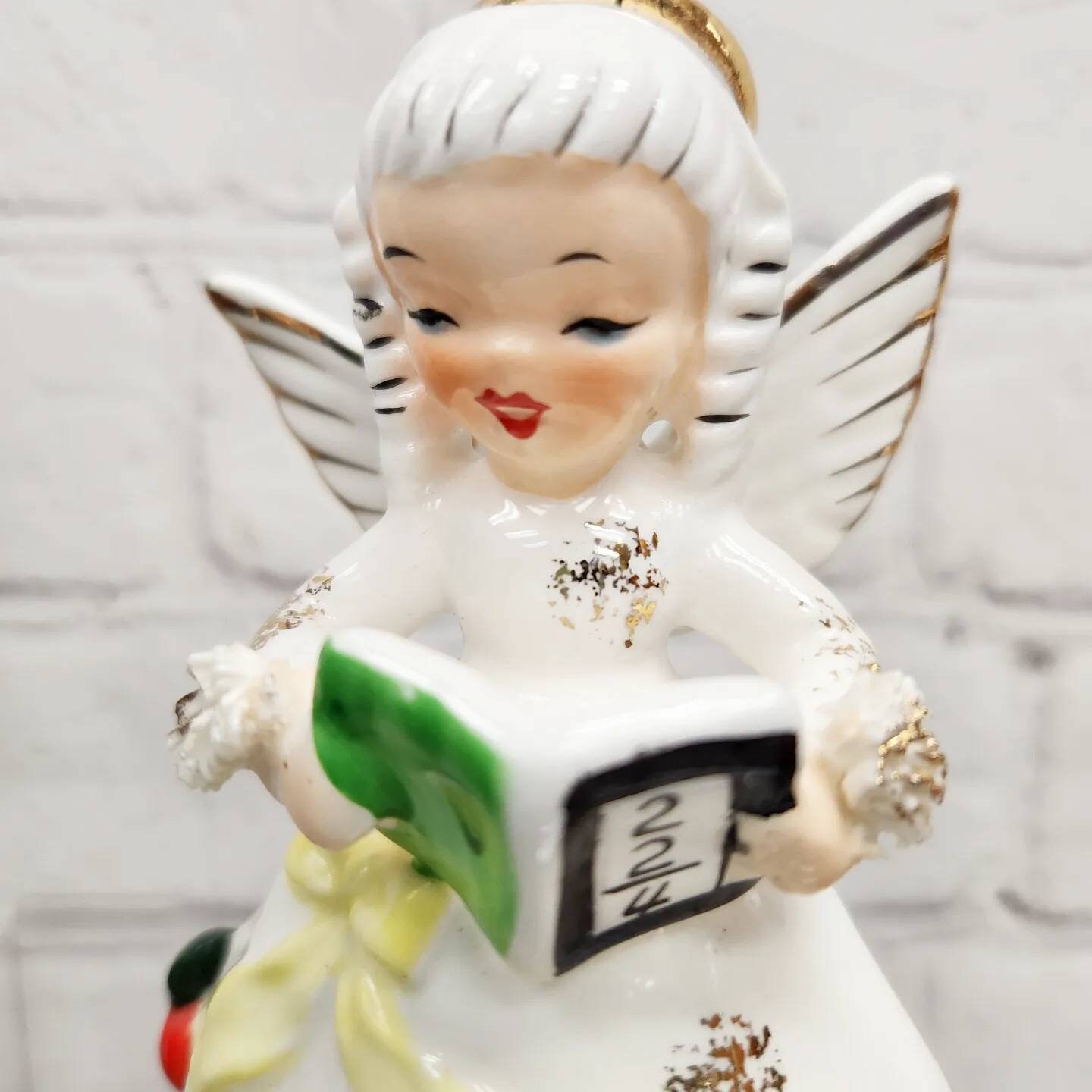 1960s Napco September Birthday Angel Figurine Etsy