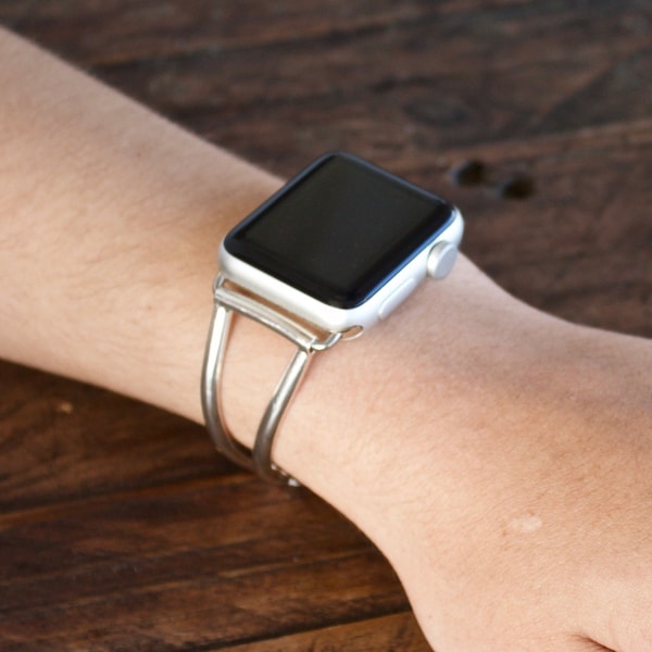 Sterling Silver Apple Watch Band - Etsy