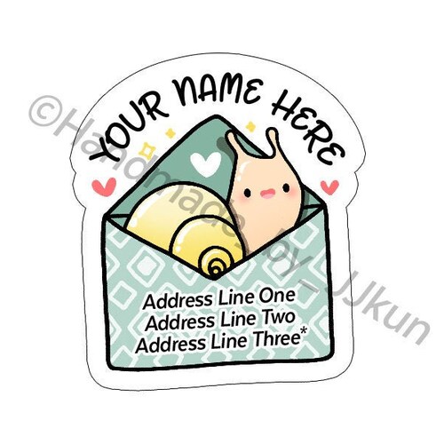 Happy Mail Kawaii Stickers - Etsy