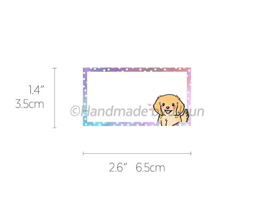 Golden Retriever Puppy Dog Ombre Cute Kawaii Doggo Pepper Custom ...