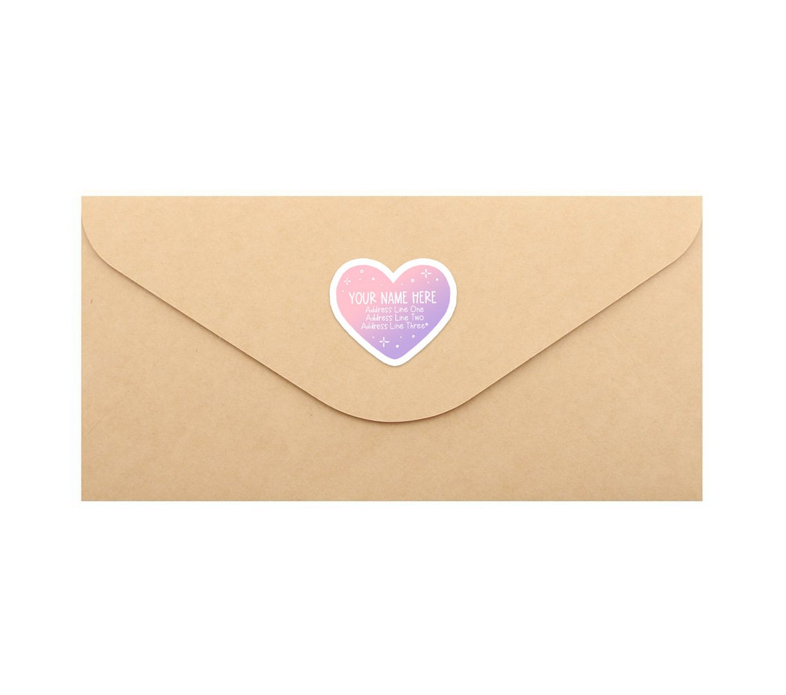 Pastel Love Pink Violet Purple Heart Sweet Cute Kawaii Sparkly ...