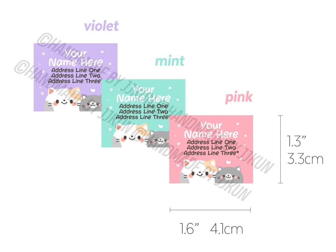 Kitty Cat Couple Mail Cute Kawaii Loving Romance Valentine Pastel Pink ...