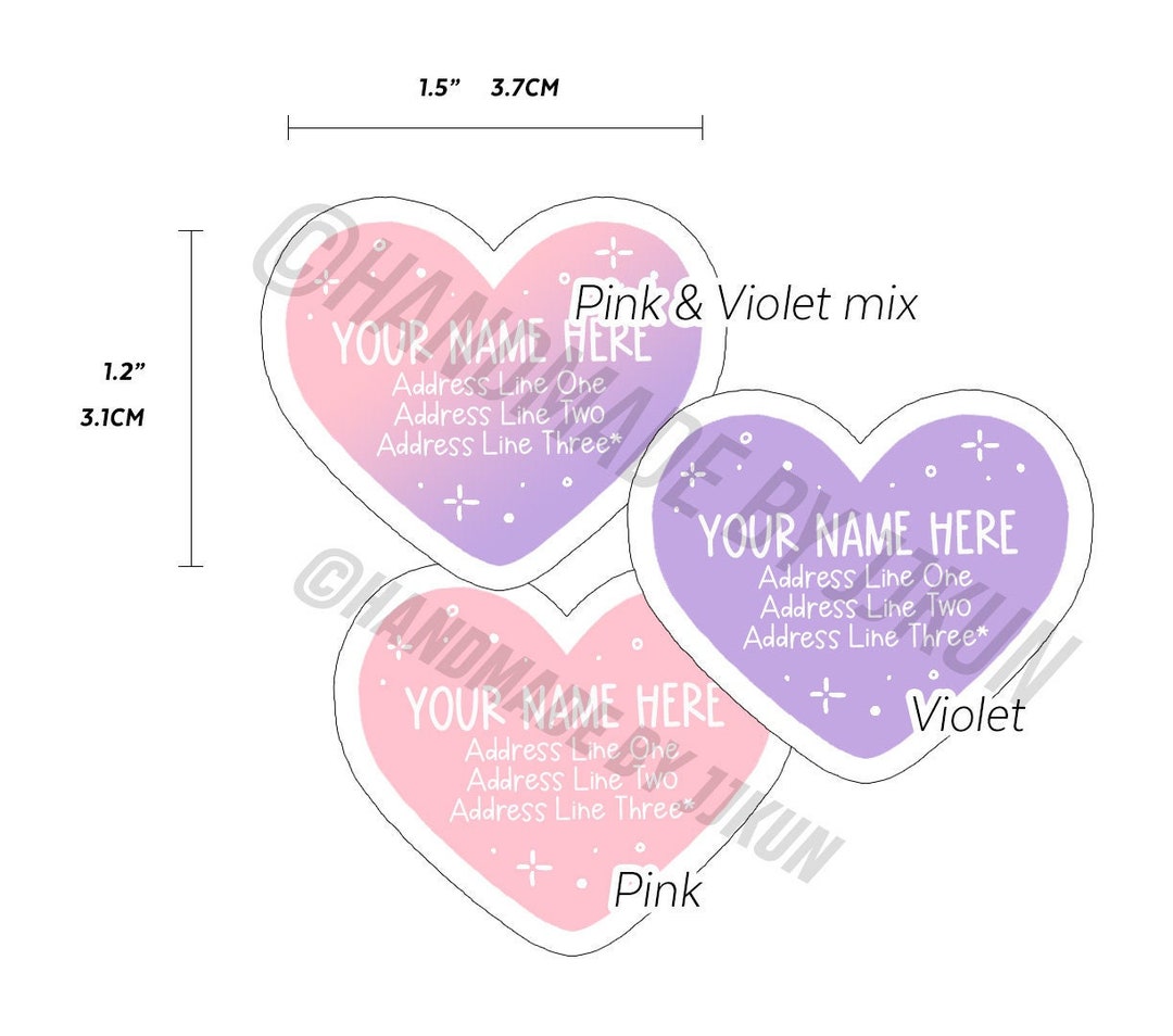 Pastel Love Pink Violet Purple Heart Sweet Cute Kawaii Sparkly ...