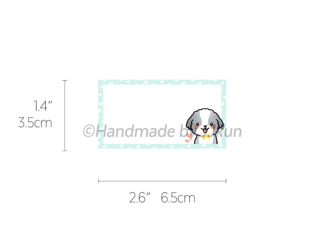 Shih Tzu Mail Pet Puppy Doggo Mint Green Gray Cute Kawaii Dog Doggy ...