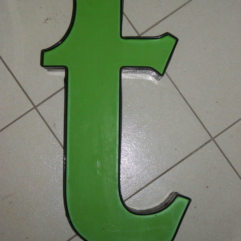 Vintage Sign Letter - Etsy