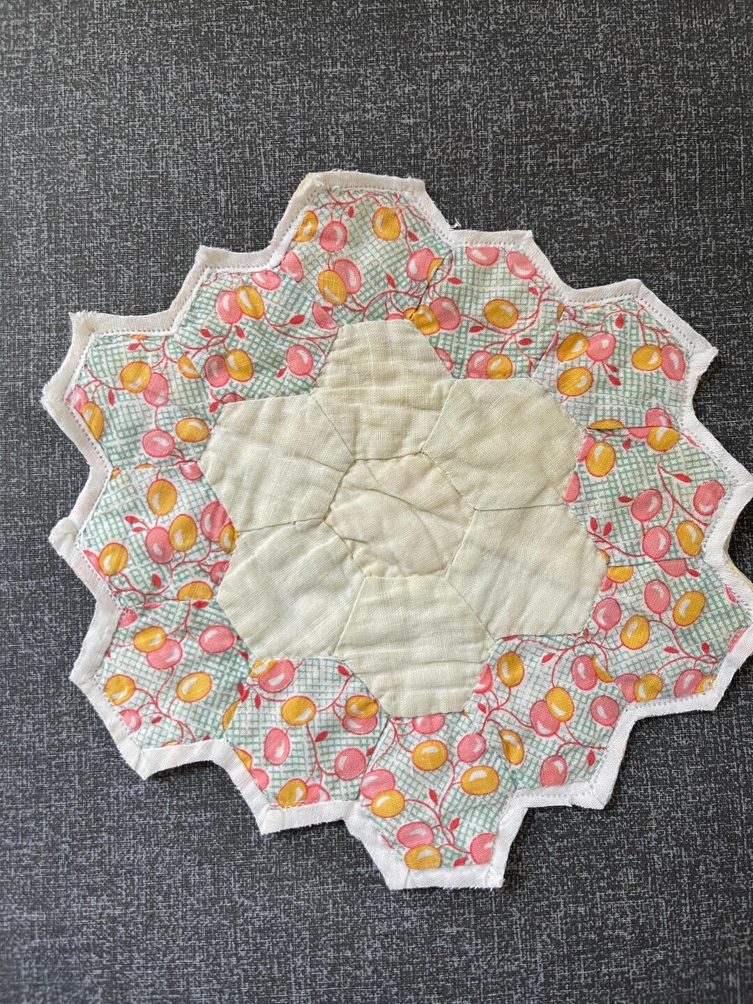 Vintage Quilt Candle Matt - Etsy