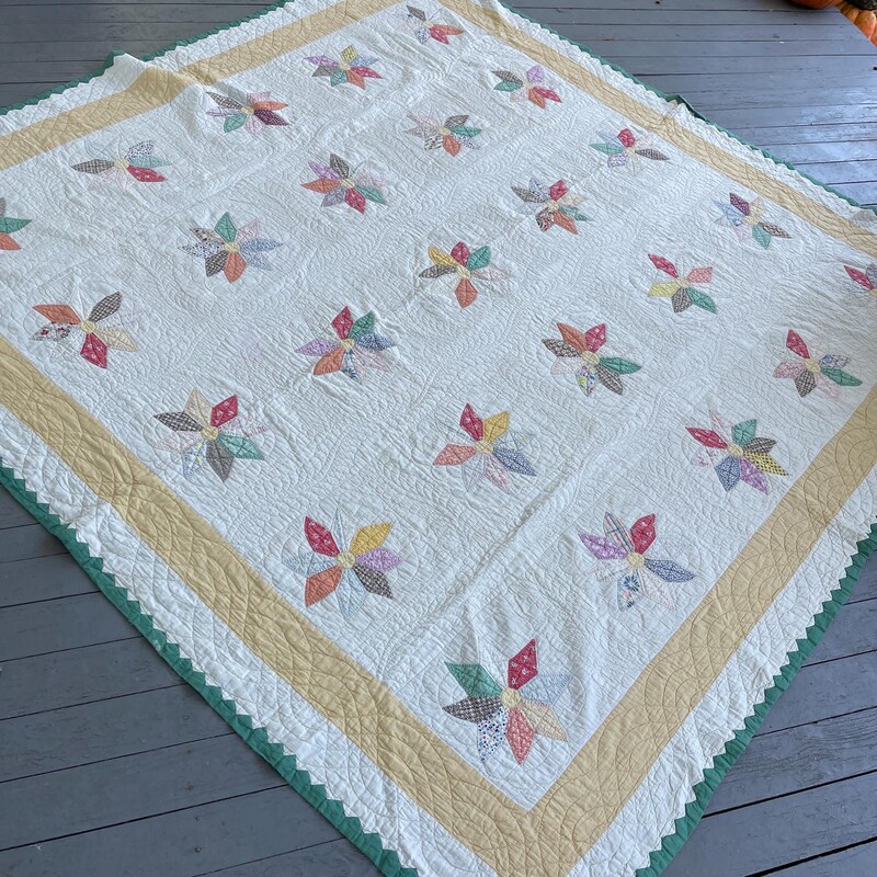 Cotton Daisy Quilt Pattern - Etsy