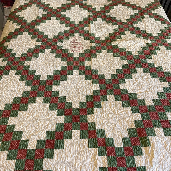 Triple Irish Chain - Etsy