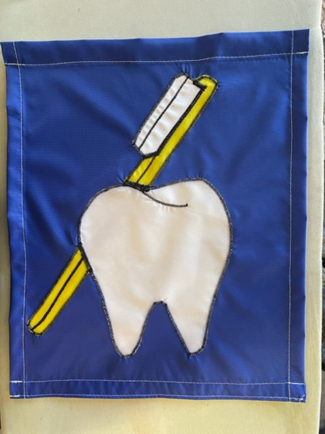 Dentist / Dental Tooth and Toothbrush Garden Mini Flag - Etsy