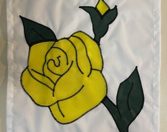 Yellow Garden Flag | Etsy