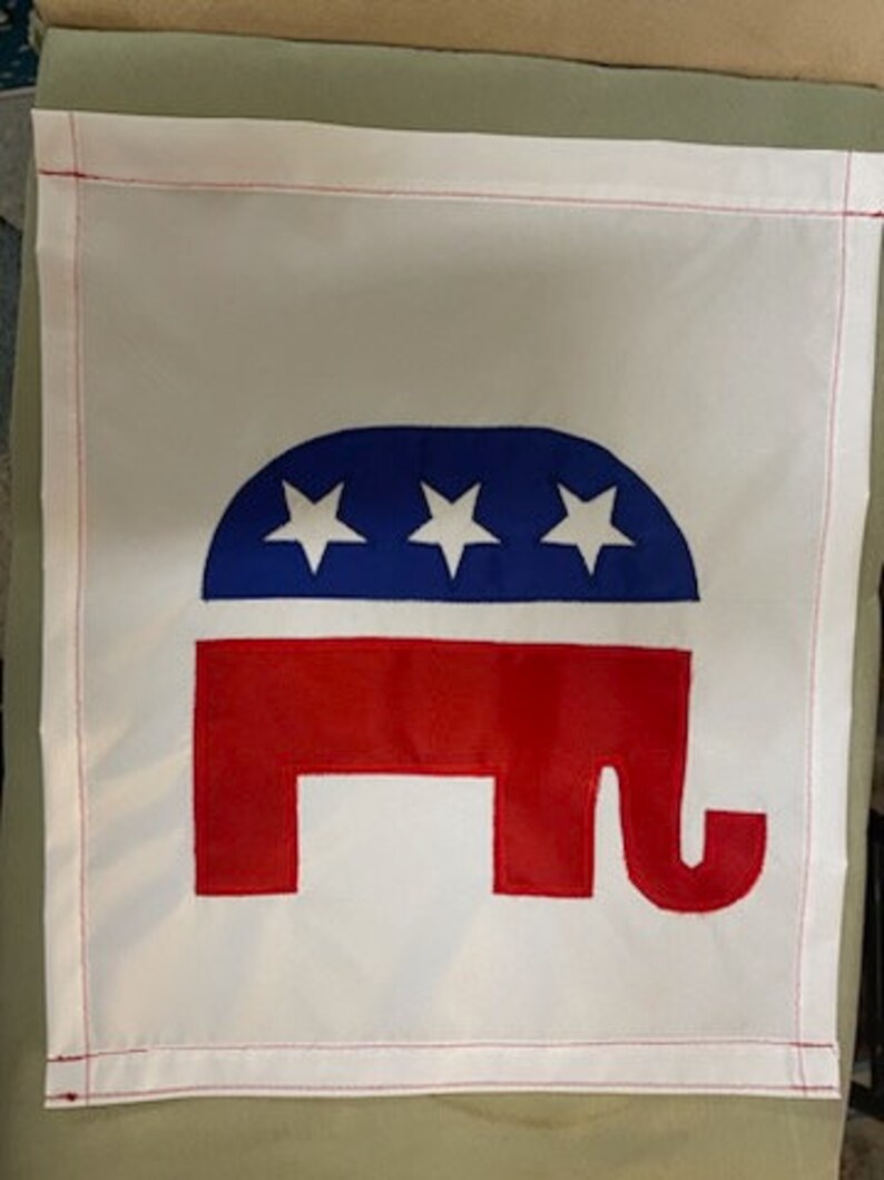 Republican / GOP Elephant Political / Election Handmade Garden - Etsy