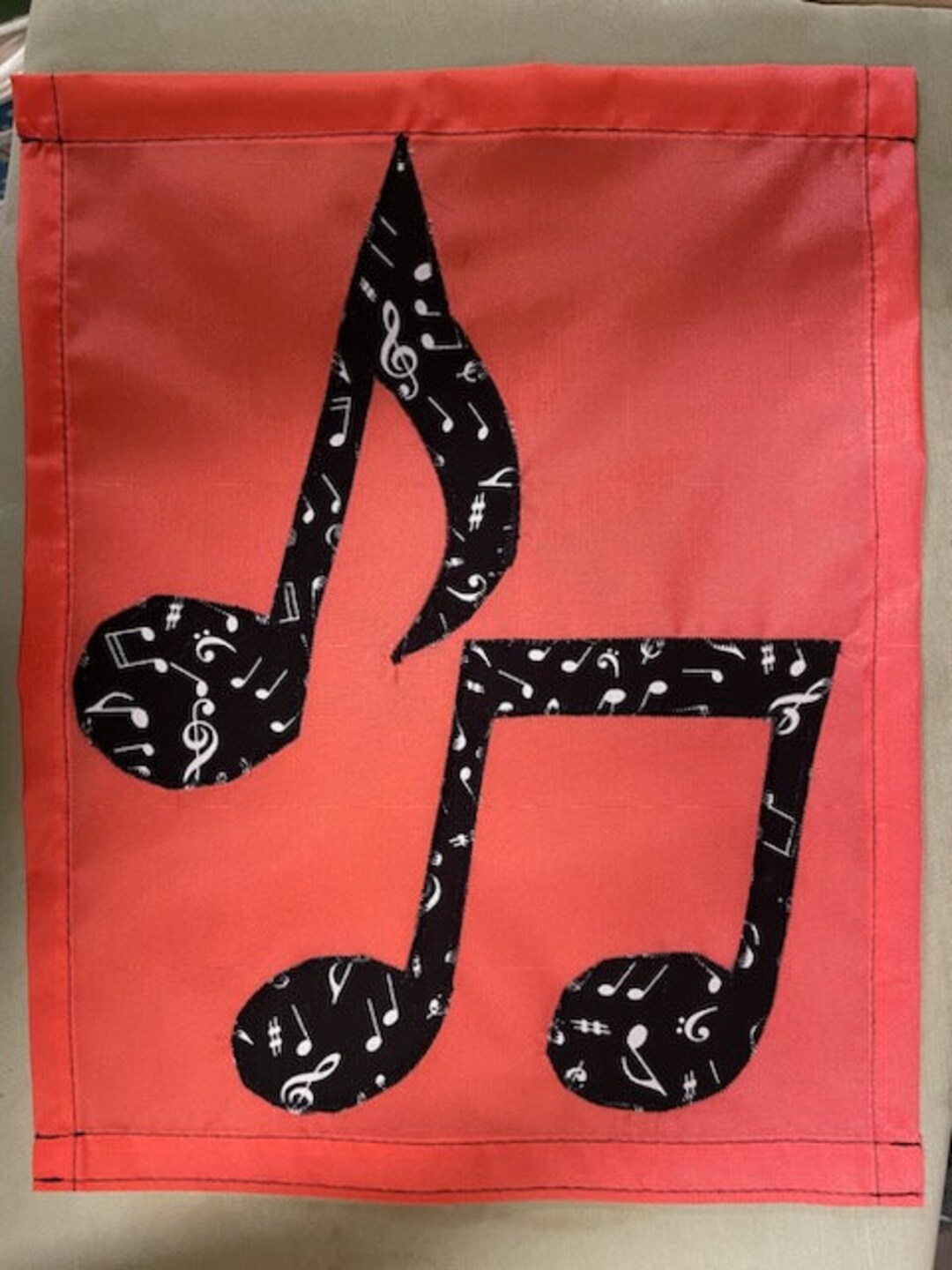 Music Note / Music Teacher and Education Garden Mini Flag - Etsy