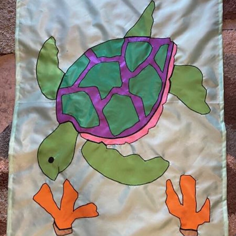 Sea Turtle Garden Flag - Etsy