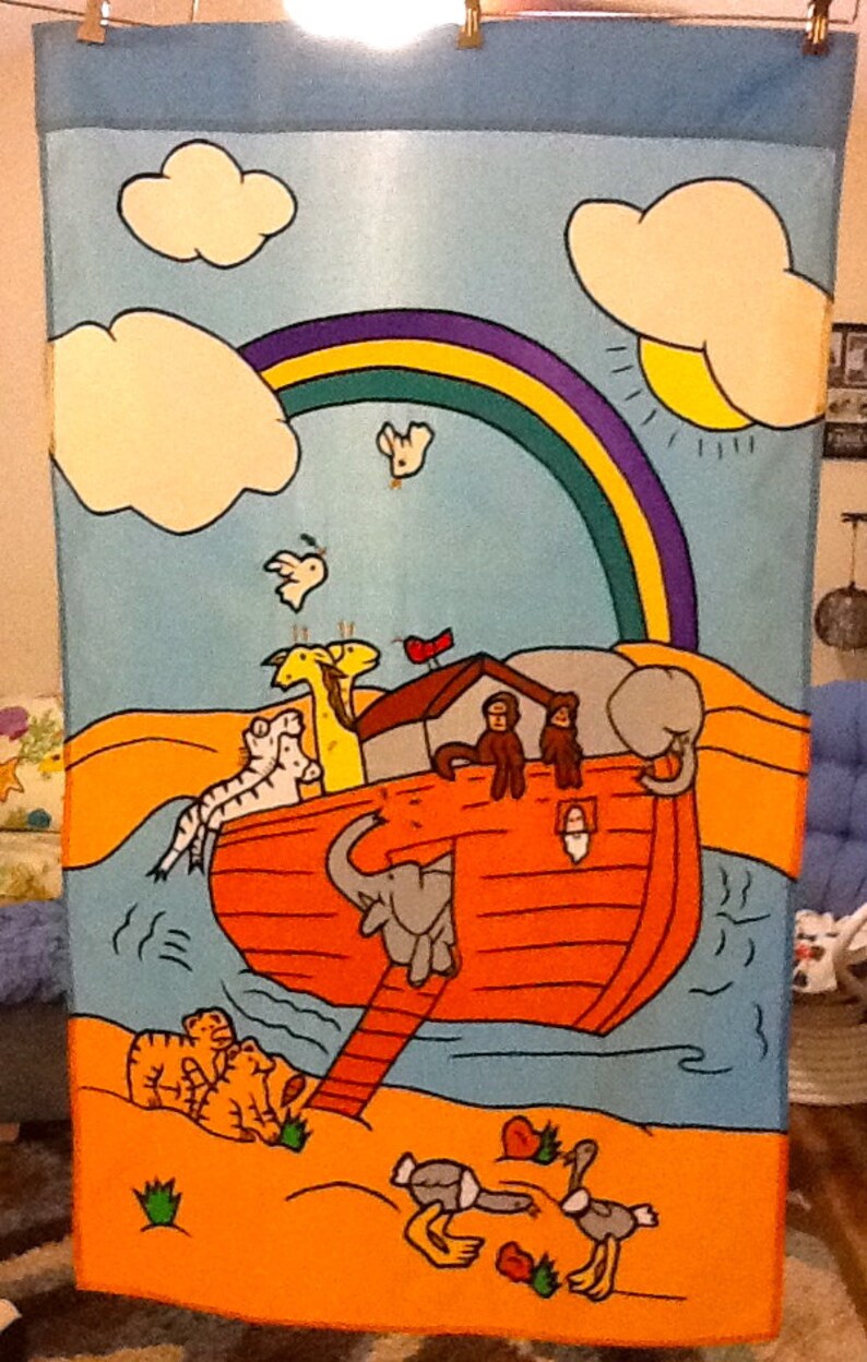 Noah's Ark Christian Large Decorative Flag - Etsy
