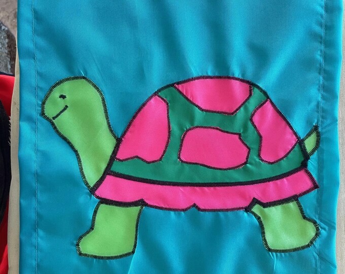Turtle Whimsical Handmade Garden Flag - Etsy