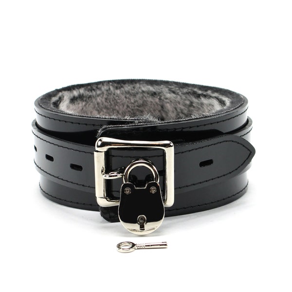 Locking Submissive Collar - Etsy