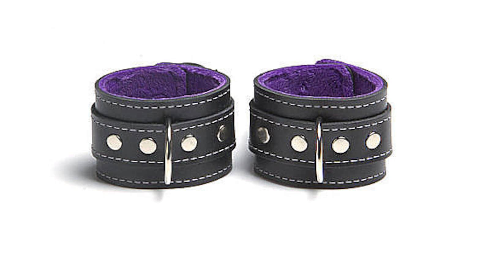 BDSM Locking Cuffs Bondage Cuffs Bdsm Restraints With FREE - Etsy
