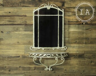 Wrought iron mirror | Etsy