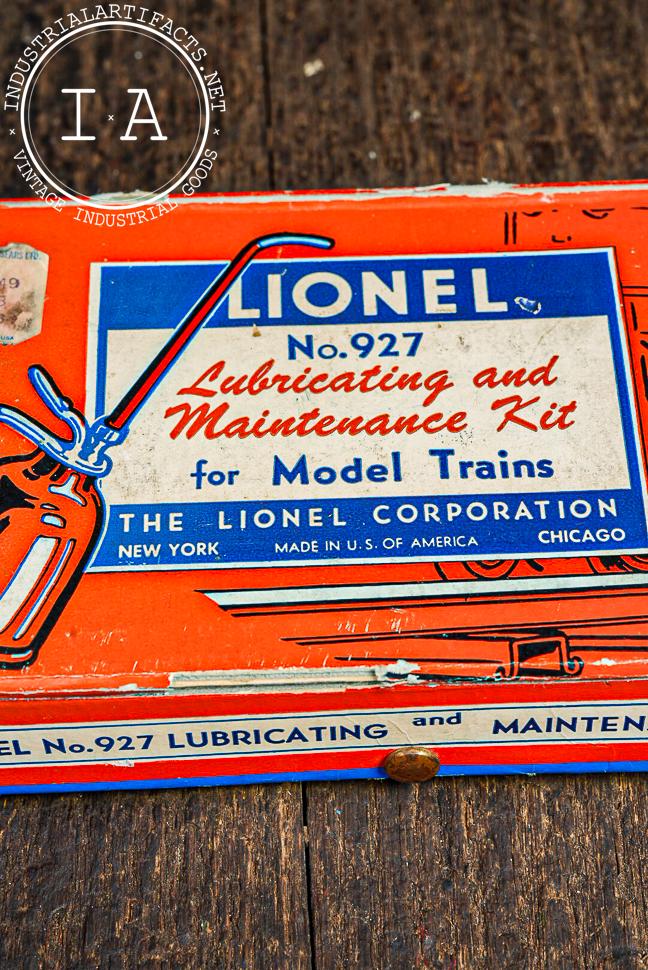Lionel No. 927 Lubricating and Maintenance Kit for Model Trains - Etsy