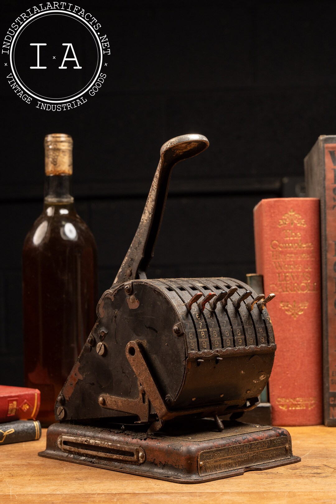 Early 20th Century Check Writing Machine - Etsy