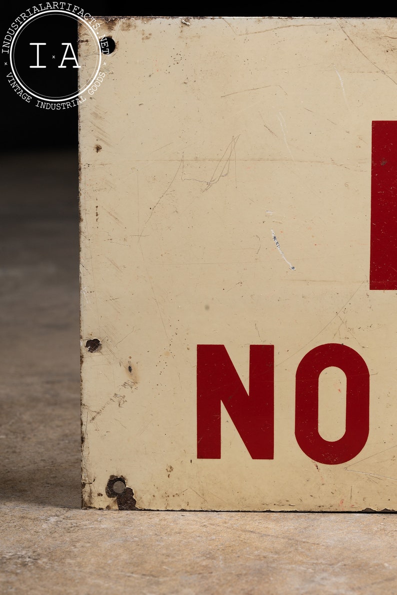 Vintage Danger Warning Sign - Etsy