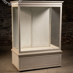 Large Glass Display Cabinet - Etsy