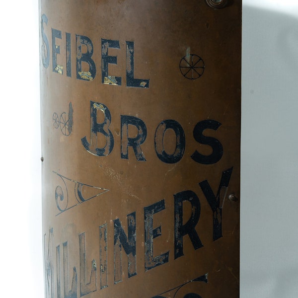 Antique Millinery Sign - Etsy