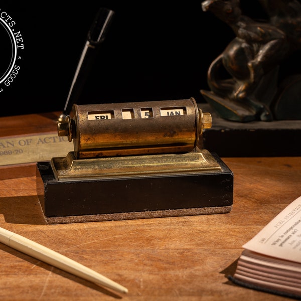 Brass Perpetual Calendar - Etsy