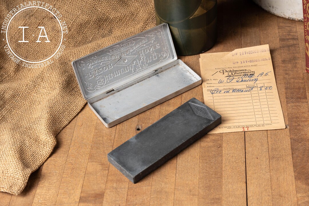 Antique Diamond King Razor Hone - Etsy
