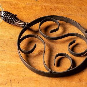 Early 20th Century Wrought Iron Trivet - Etsy