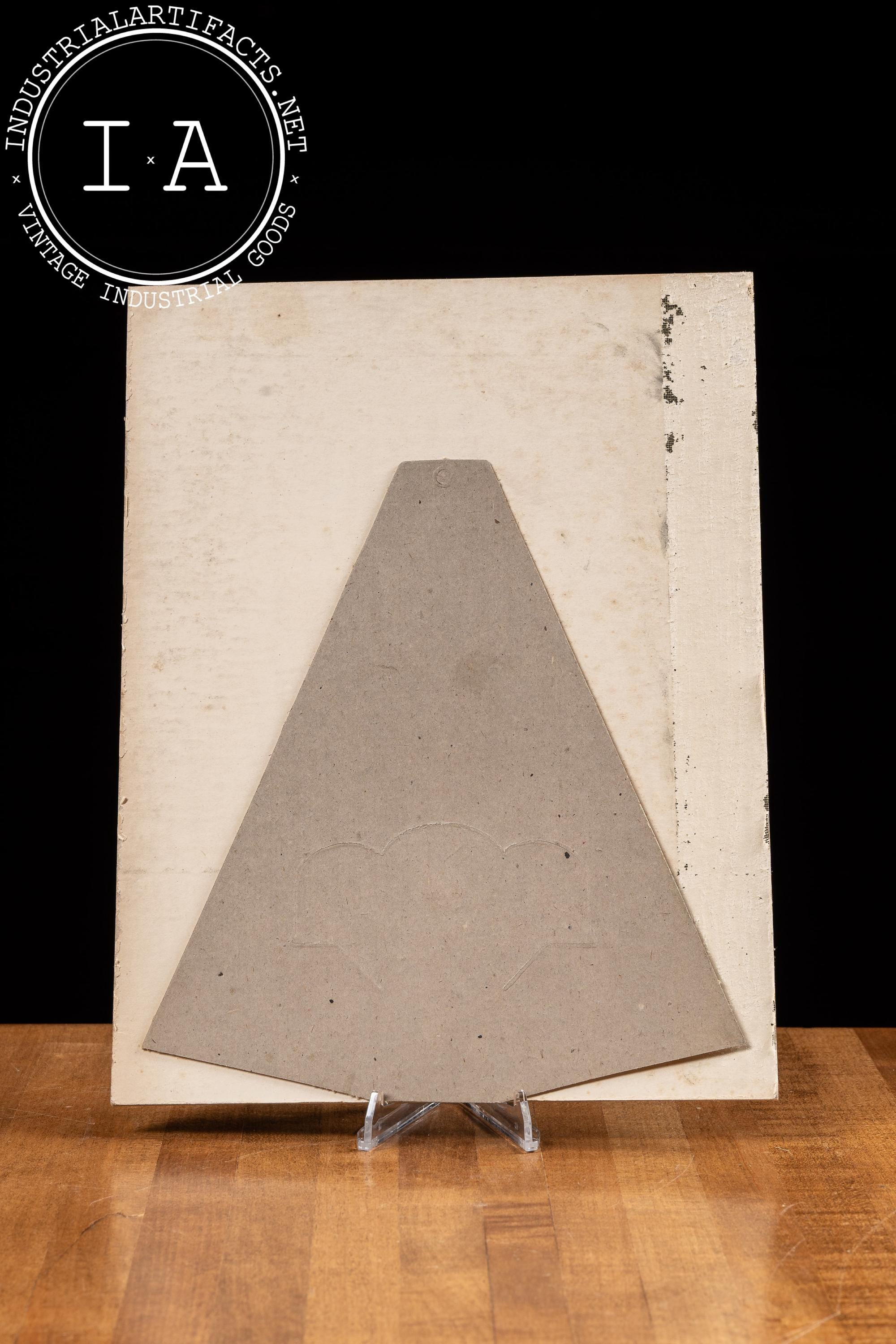 Antique Evr-kool Goggle-visor Litho Cardstock Standee - Etsy