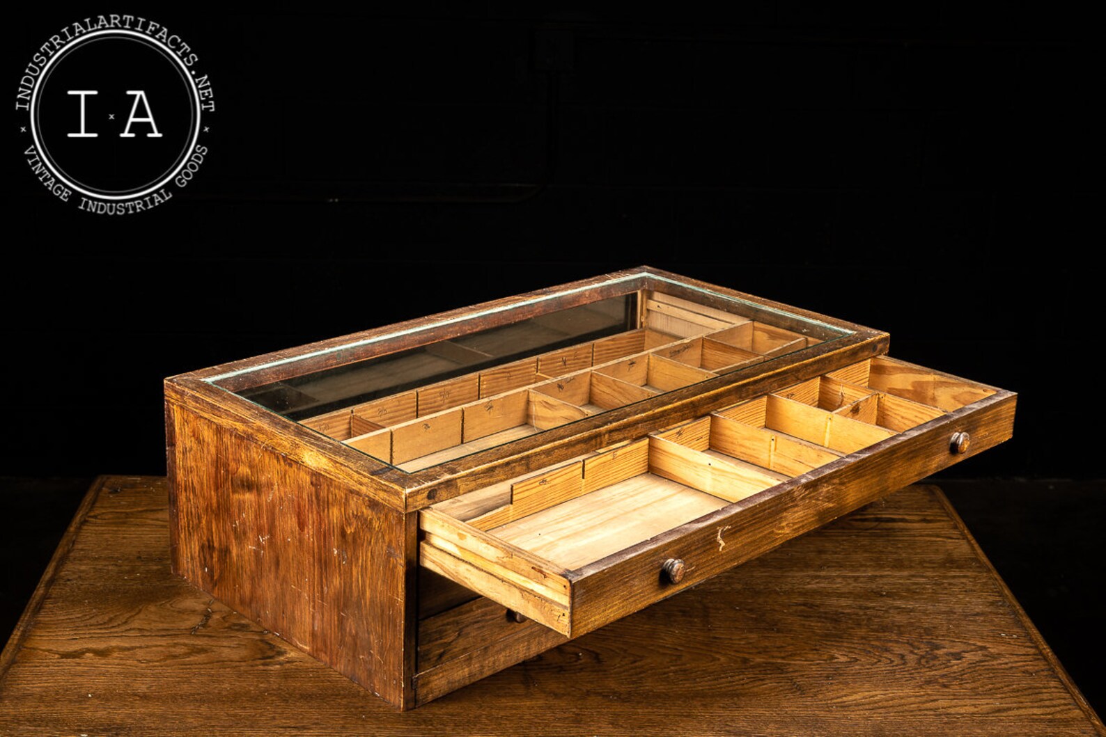 C. 1930 Small Goods Display Case by Weber - Etsy