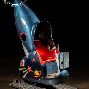 Vintage Coin-op Rocket Ship Kiddie Ride - Etsy