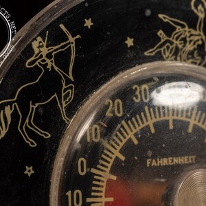 Vintage Zodiac Sign Desktop Thermometer - Etsy