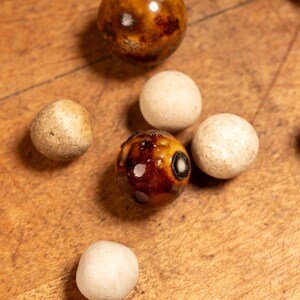 Antique Set of Handmade Clay Marbles - Etsy