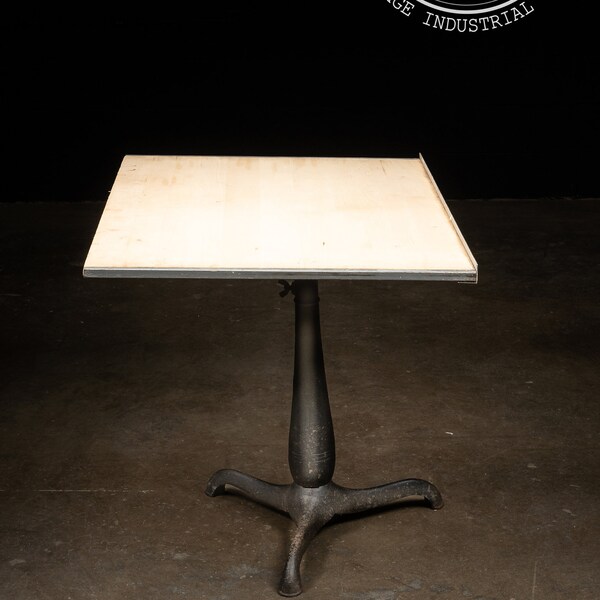 Antique Drafting Table Cast Iron - Etsy
