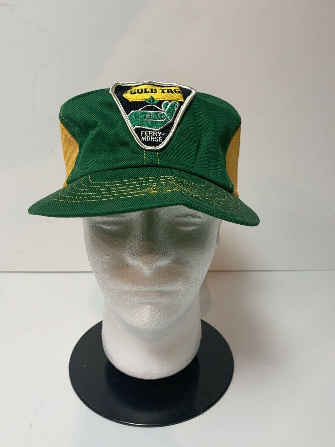 Vintage Adjustable Gold Tag Baseball Cap - Etsy