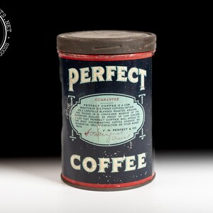 Antique Perfect Coffee Can - Etsy