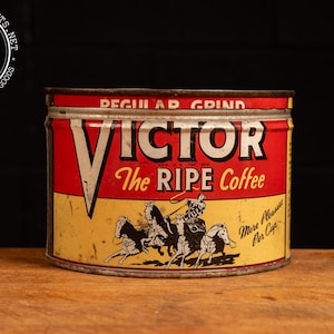 Victor Coffee Can - Etsy