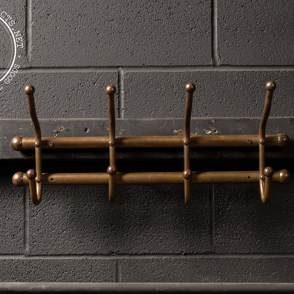 Brass Coat Rack - Etsy