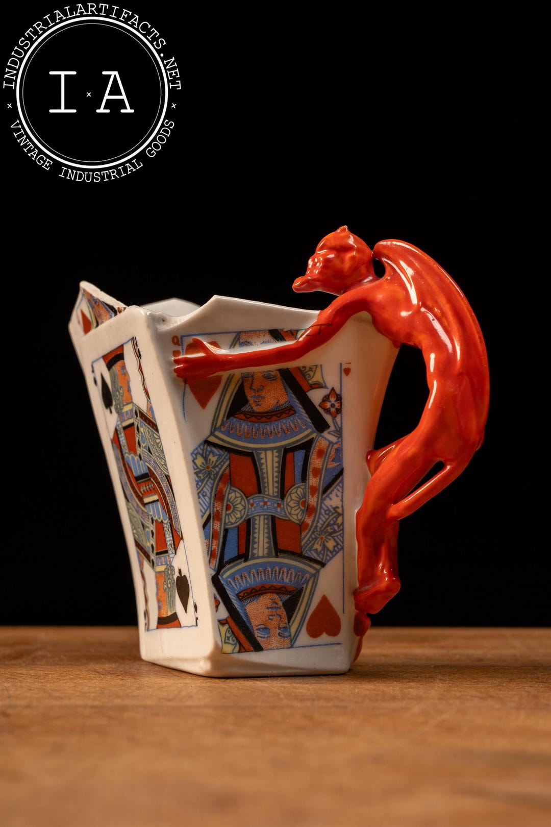 Vintage Royal Bayreuth Devil Cream Pitcher - Etsy